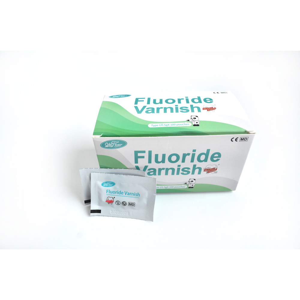0.4g Warna Putih Fluoride Varnish Perawatan Gigi Fluoride Untuk ...